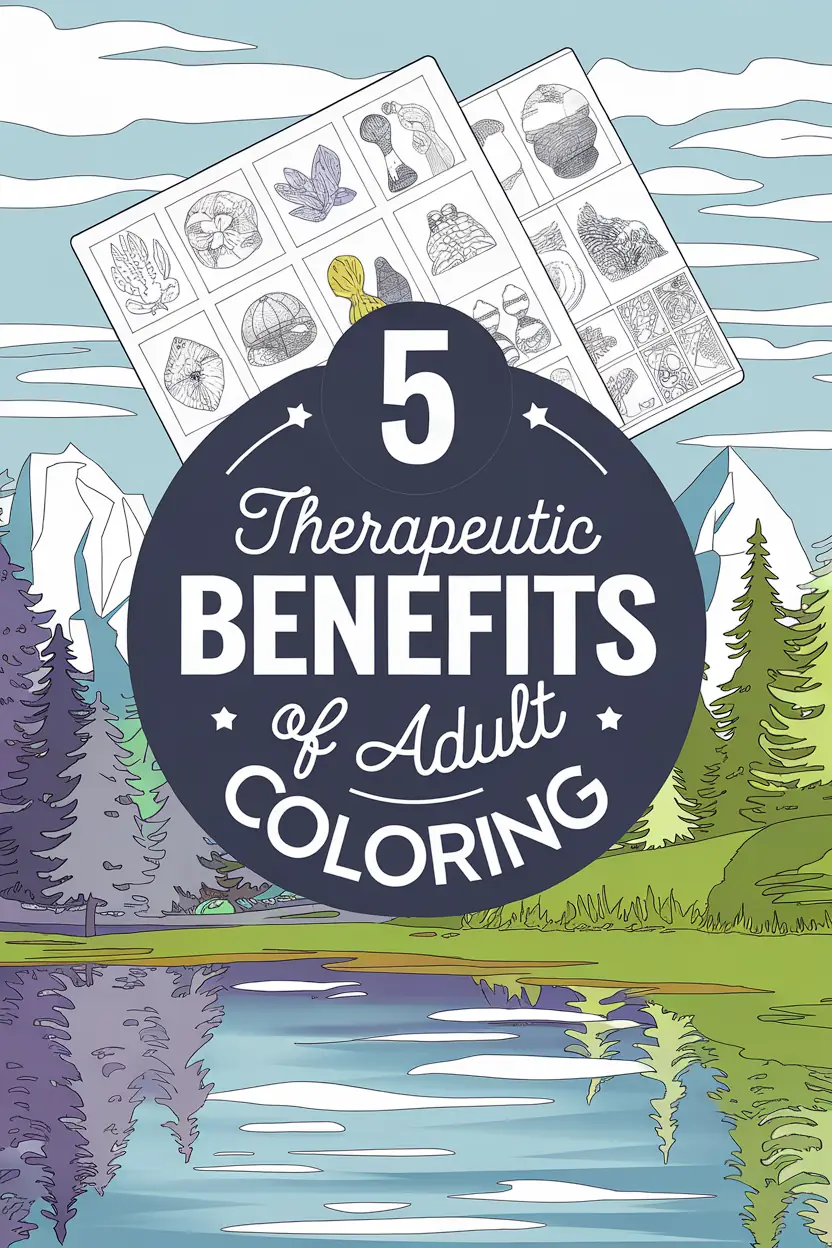 5 Therapeutic Benefits of Adult Coloring - everydaysimplejoys.com
