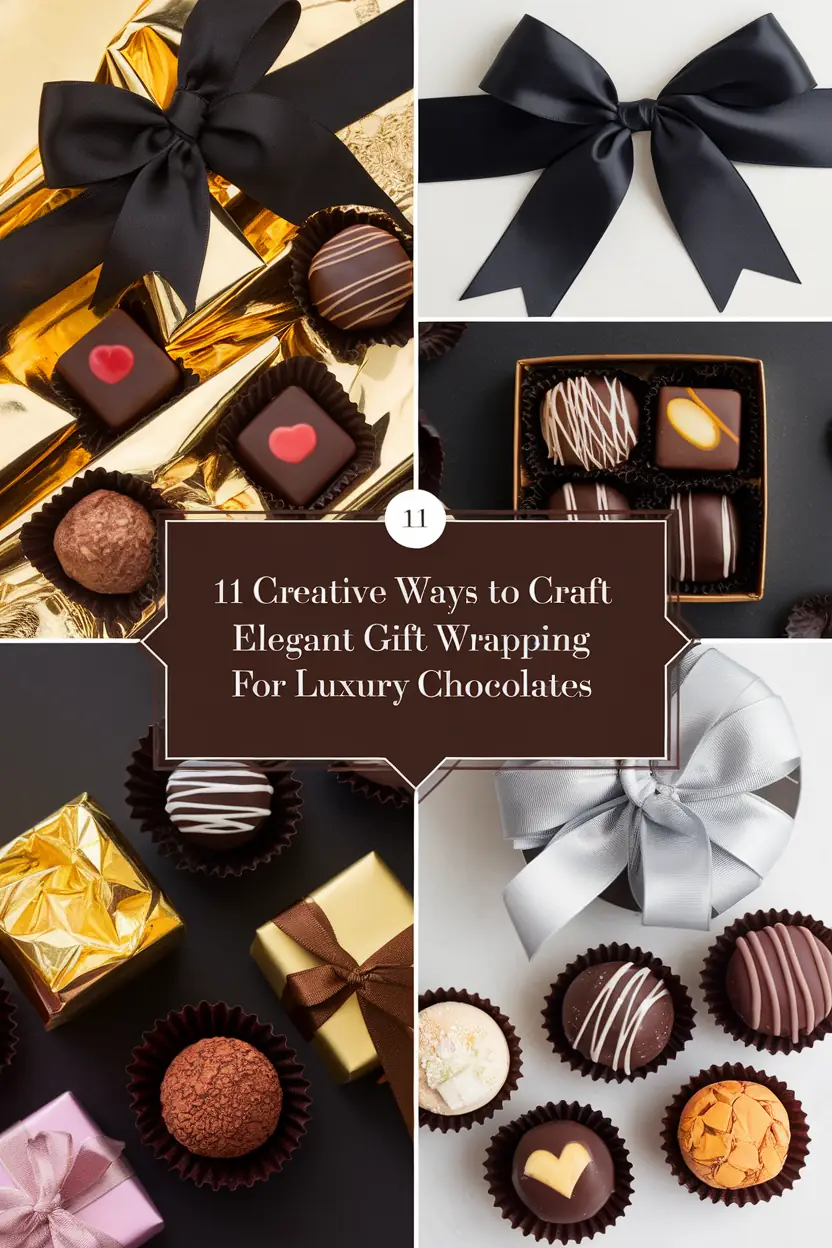 11 Creative Ways to Design Elegant Gift Wrapping for Luxury Chocolates ...