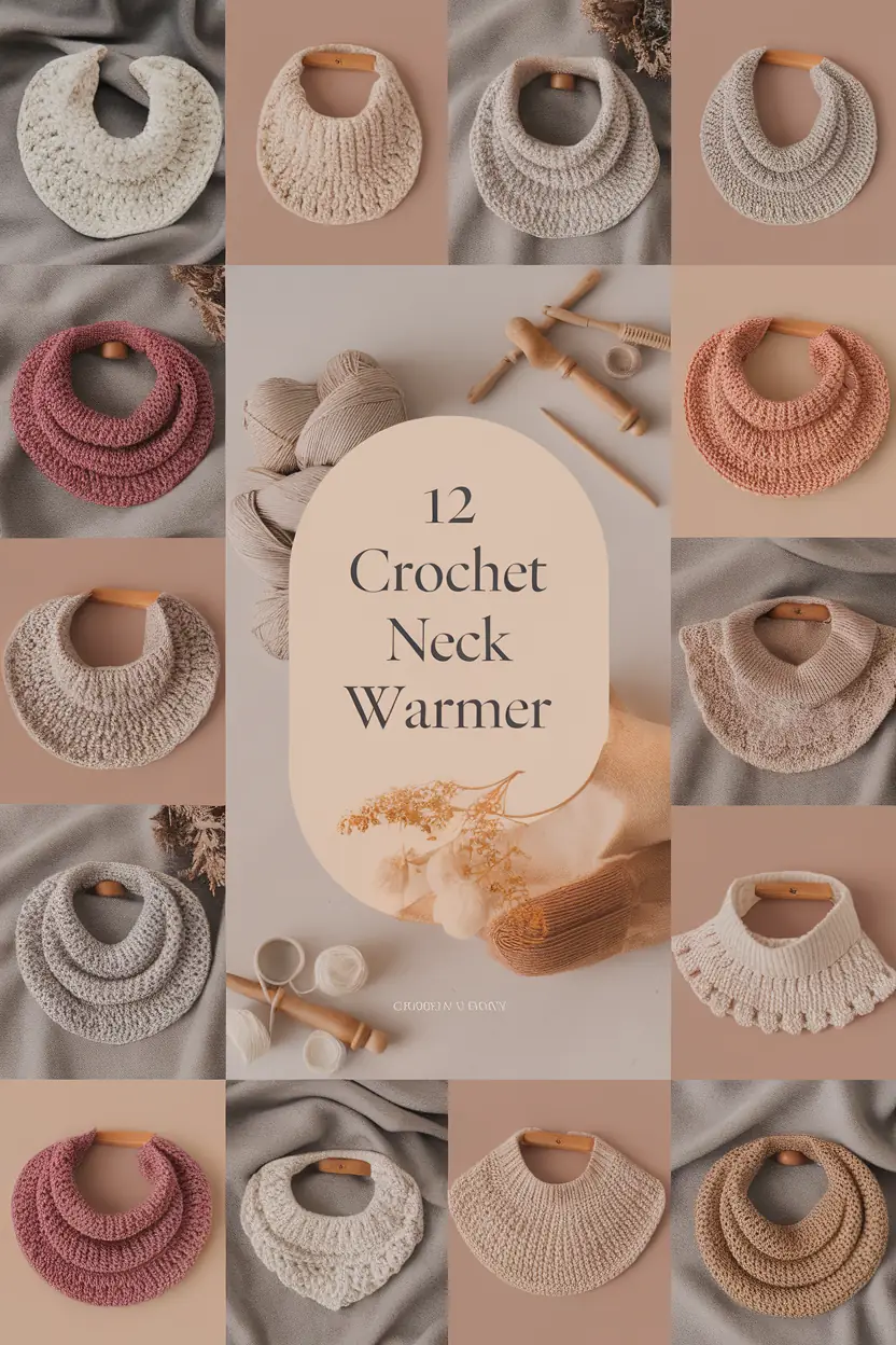 Stay Warm in Style: 12 Crochet Neck Warmers You Can’t Resist ...