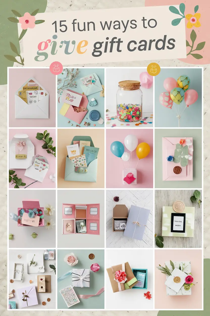 15 Fun and Easy Ways to Turn Gift Cards Into Memorable Presents ...