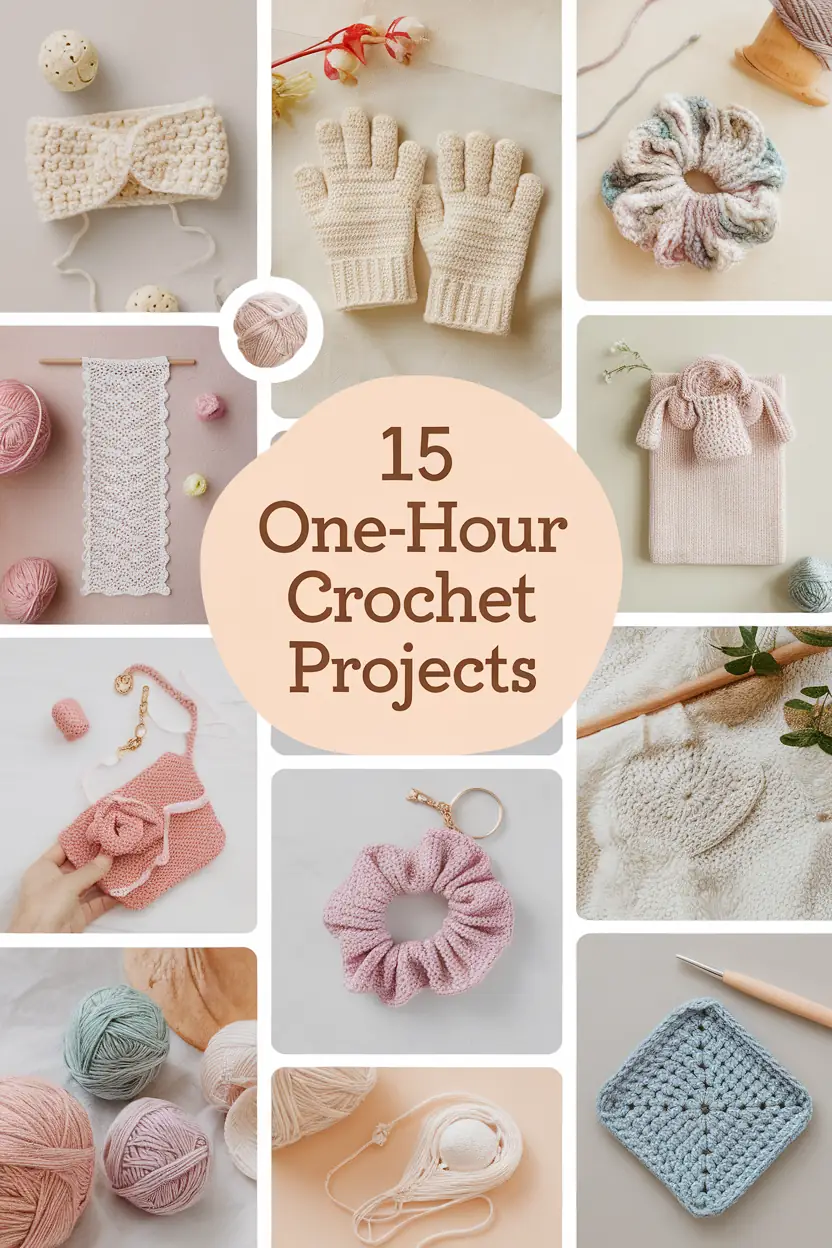15 Jaw-Dropping 1 Hour Crochet Projects You’ll Want to Start Right Now ...
