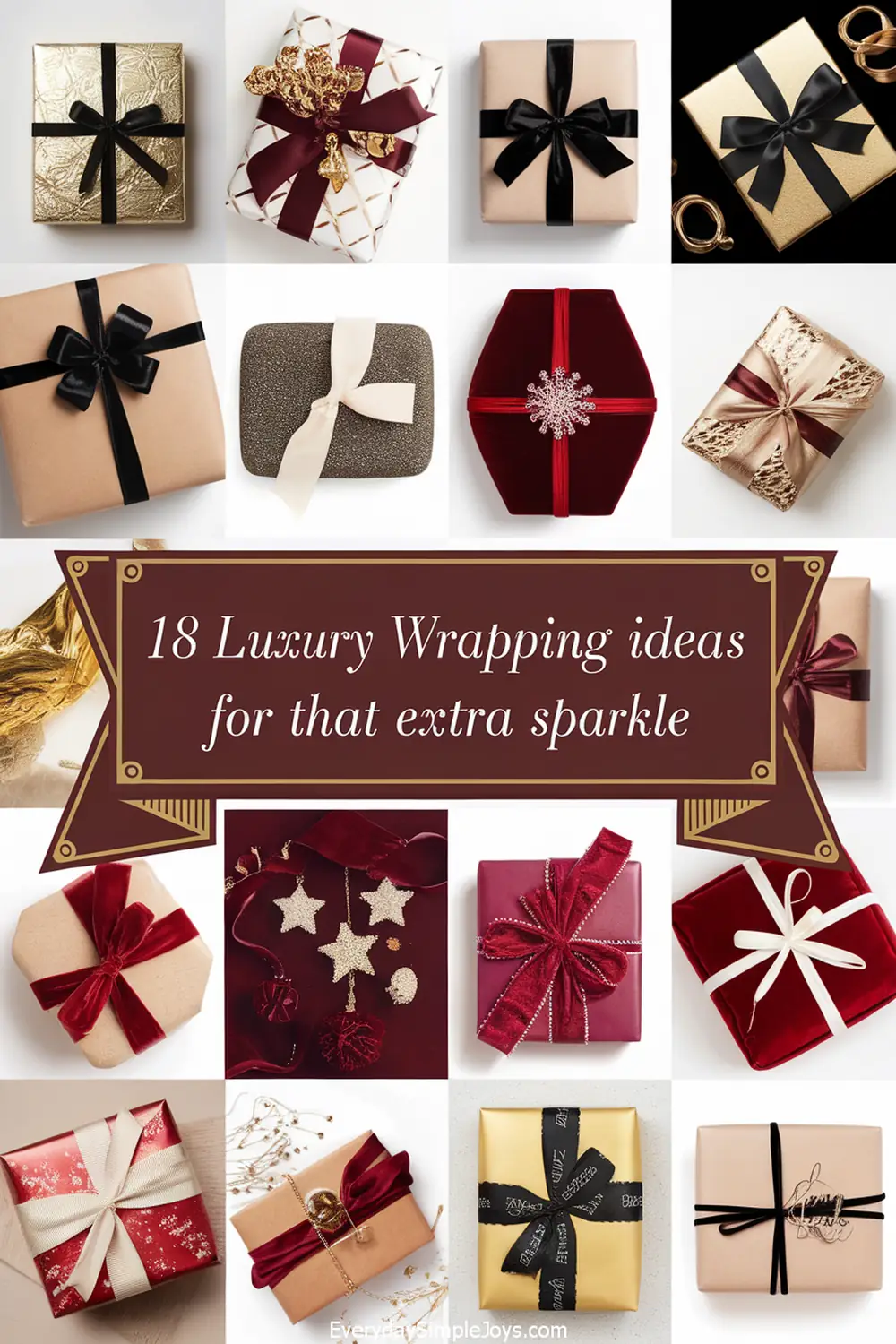18 Luxury Wrapping Ideas for That Extra Sparkle