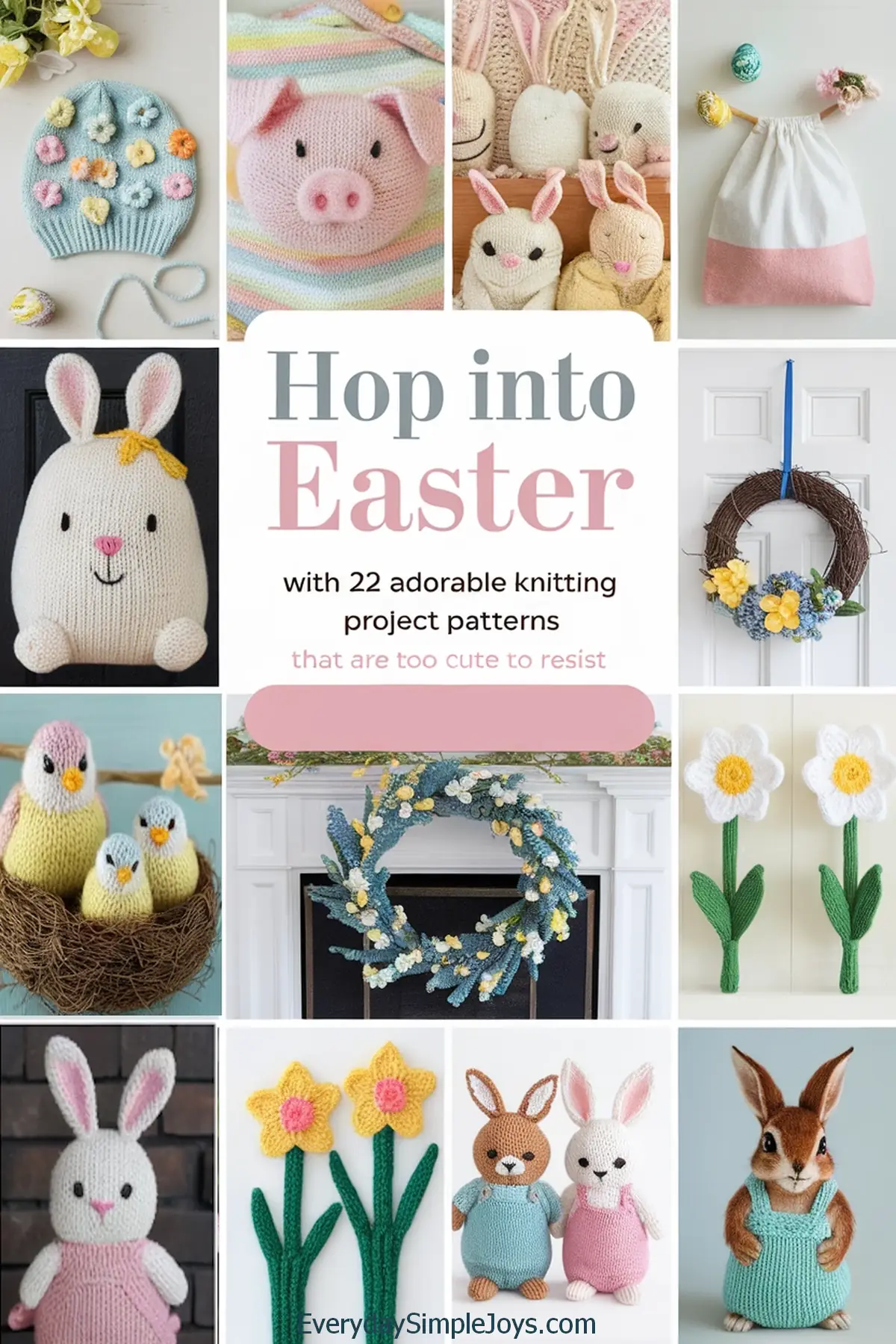 Hop Into Easter with 22 Adorable Knitting Patterns That Are Too Cute to ...